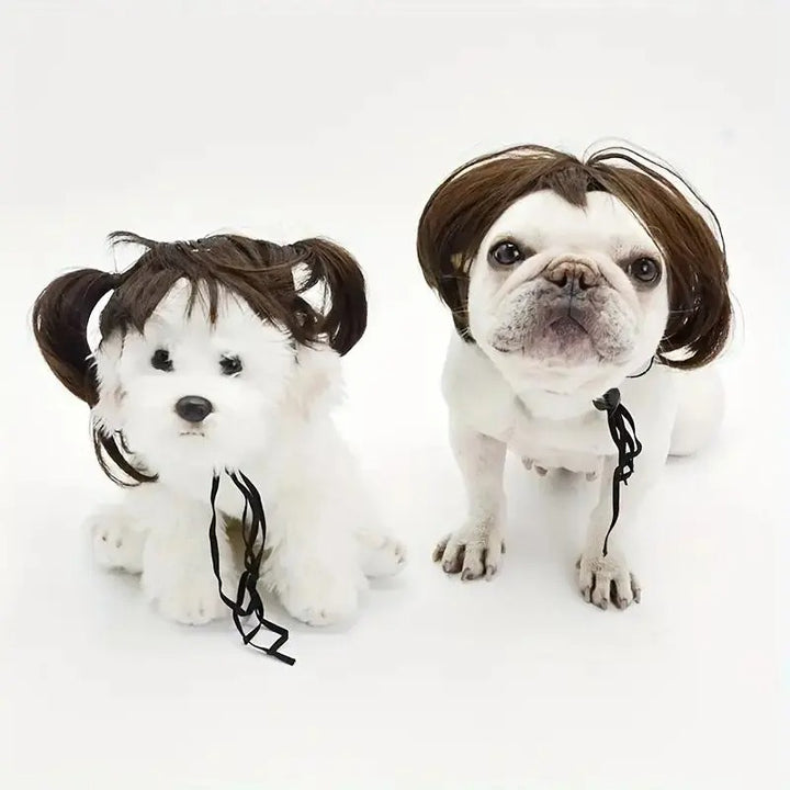 Customizable Trim-to-Fit Pet Wig – DogPlayBox